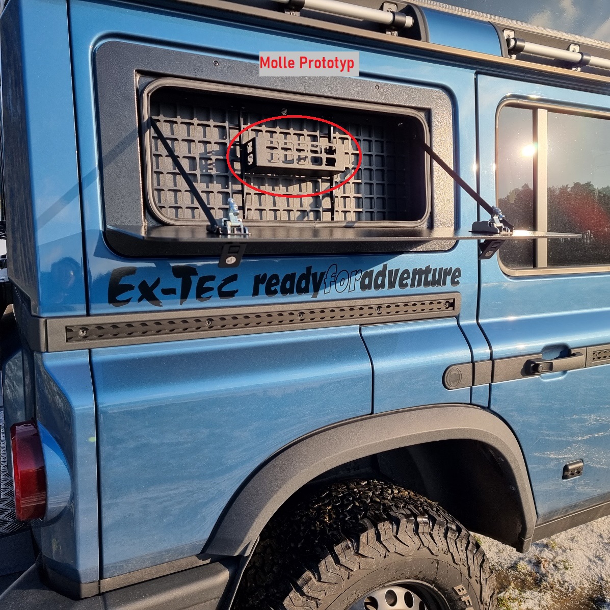 Ex-Tec GmbH & Co. KG - Molle-Panel-Staufach-innen